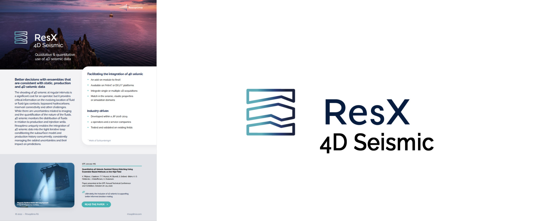 ResX 4D seismic brochure – Resoptima